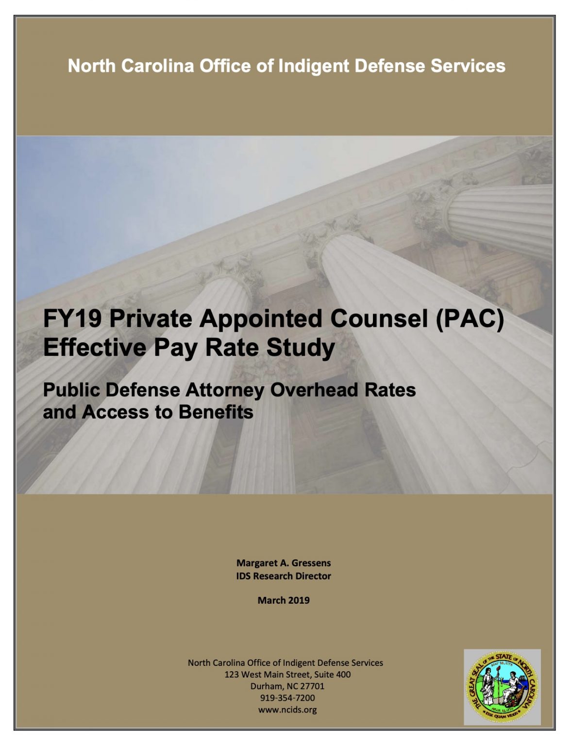 Funding Crisis - Indigent Defense Services