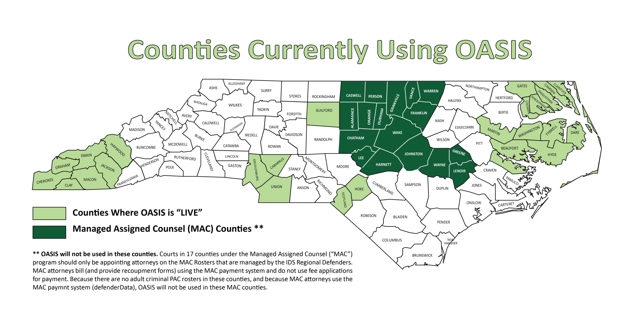 OASIS - Indigent Defense Services