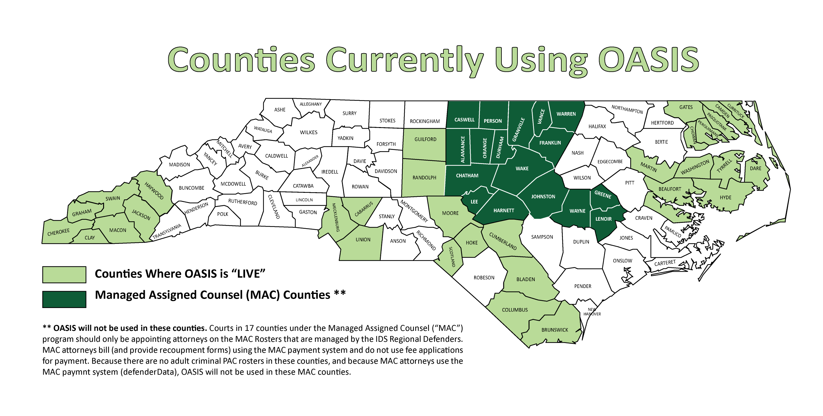 OASIS - Indigent Defense Services